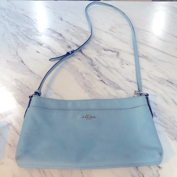 Coach | Bags | Sky Blue Coach Purse | Poshmark